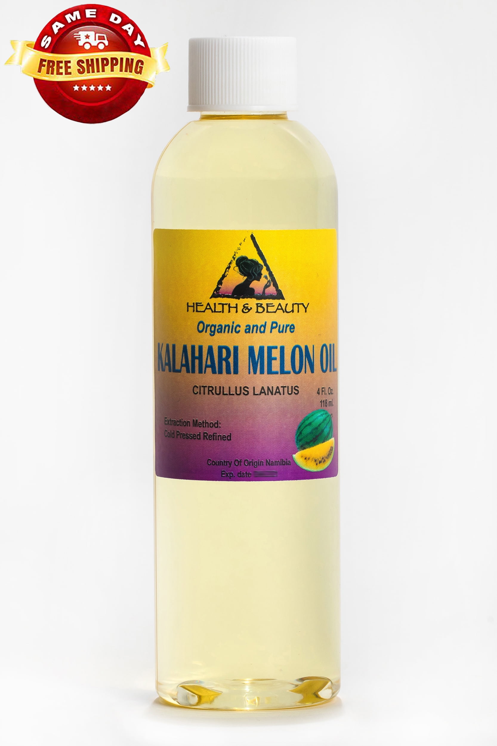 KALAHARI MELON SEED OIL REFINED ORGANIC COLD PRESSED PREMIUM PURE ...