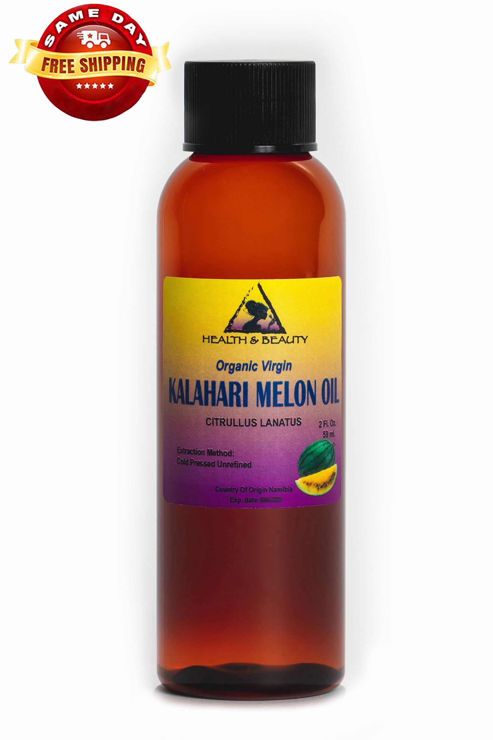 KALAHARI MELON SEED OIL UNREFINED ORGANIC VIRGIN RAW COLD PRESSED PURE ...