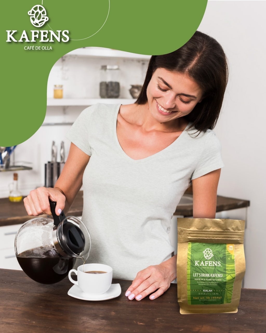 KALAK Brazilian Medium Roast, sourced 100% Organic Piloncillo, sourced 100% Organic Ceylon ...