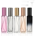 KALAKALA 5pcs 6ml Refillable Perfume Bottle Travel Atomizer Set - Glass ...