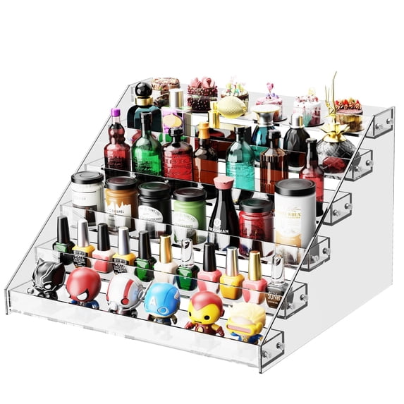 KALCINTY Perfume Stand, Acrylic Perfume Organizer(6 Tier), Cupcake ...