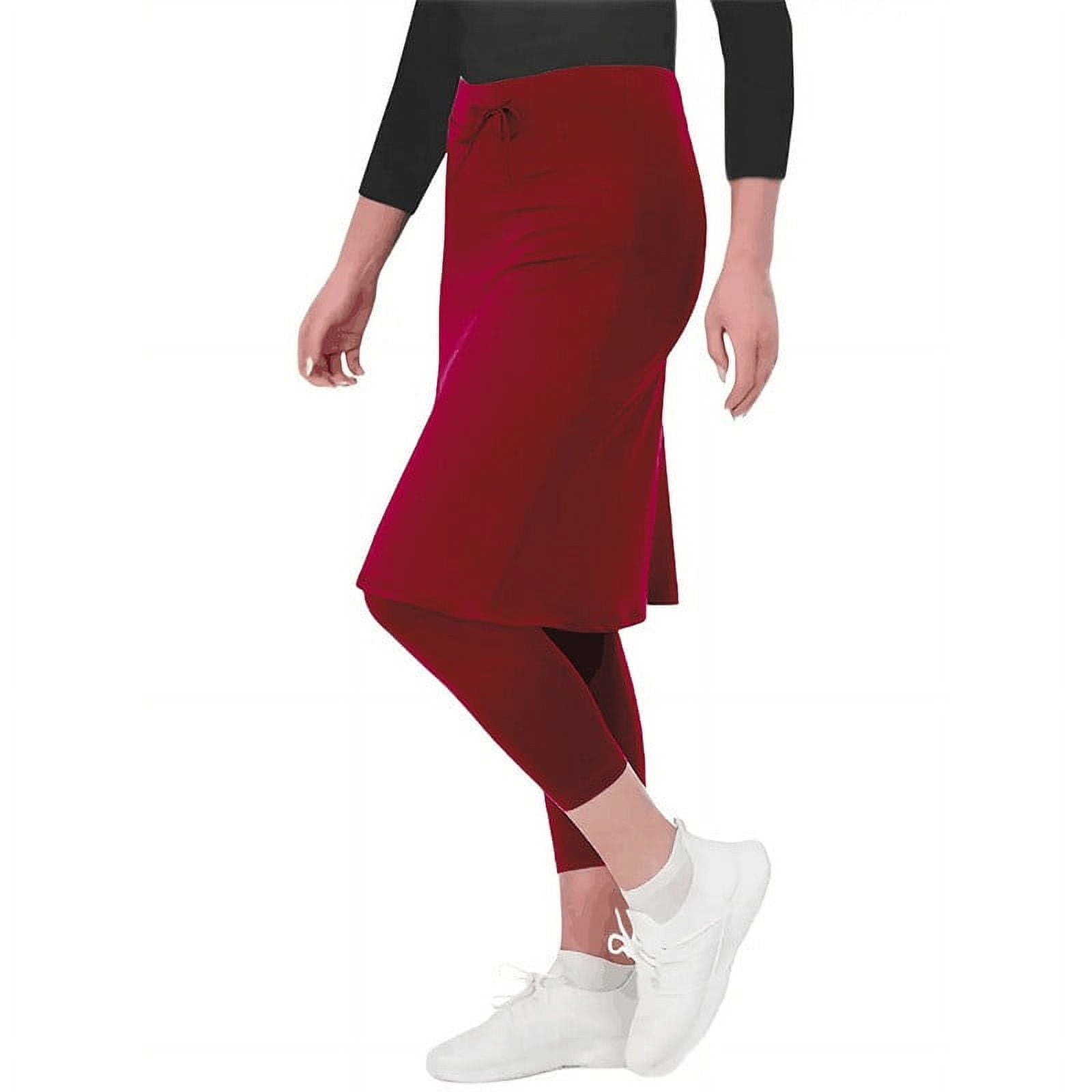 KALE Womens Skorts with Leggings, Knee Length Tennis Skorts with ...
