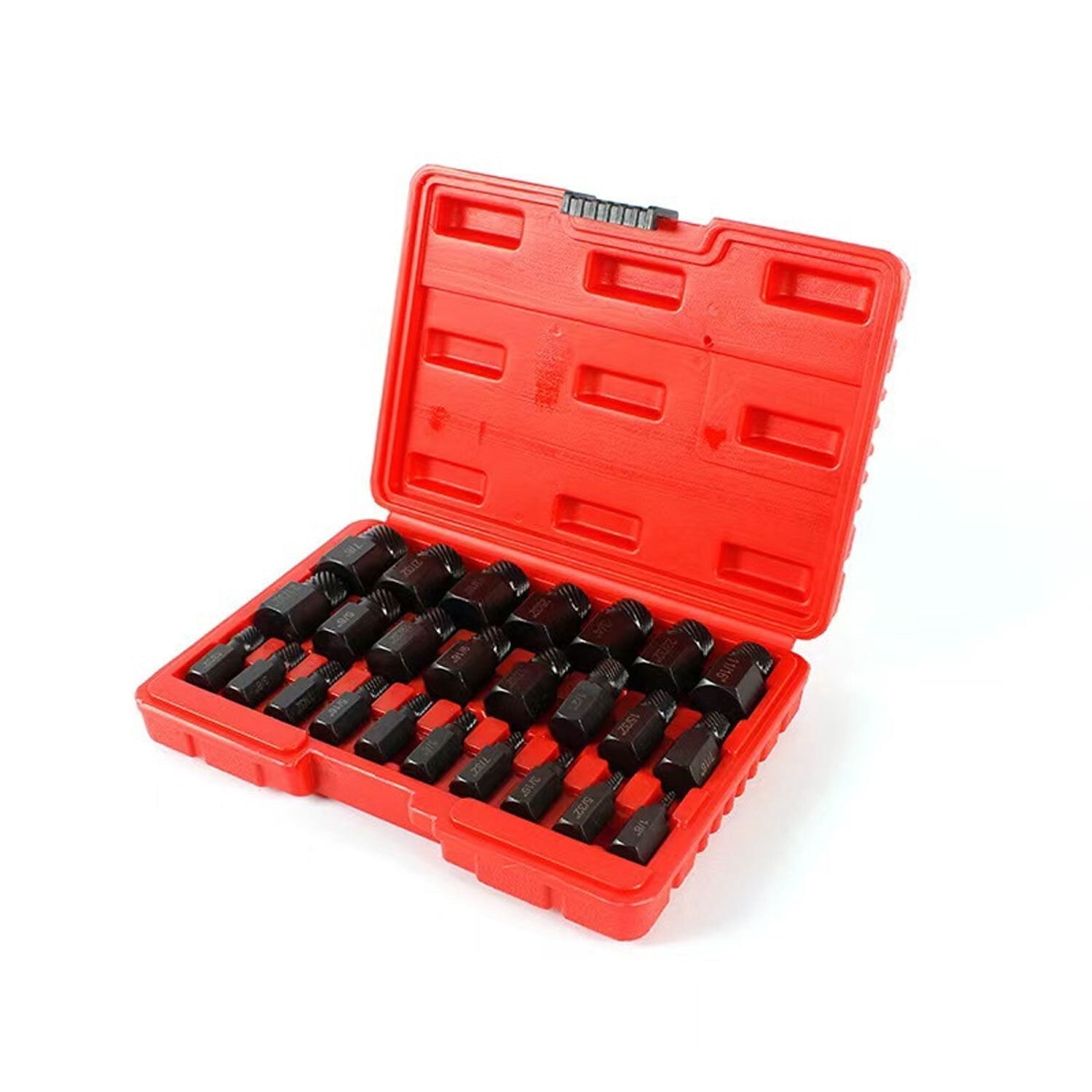 KALEFU 25 PCS Screw Extractor Set Hex Head Bolt Extractor Set Heavy ...