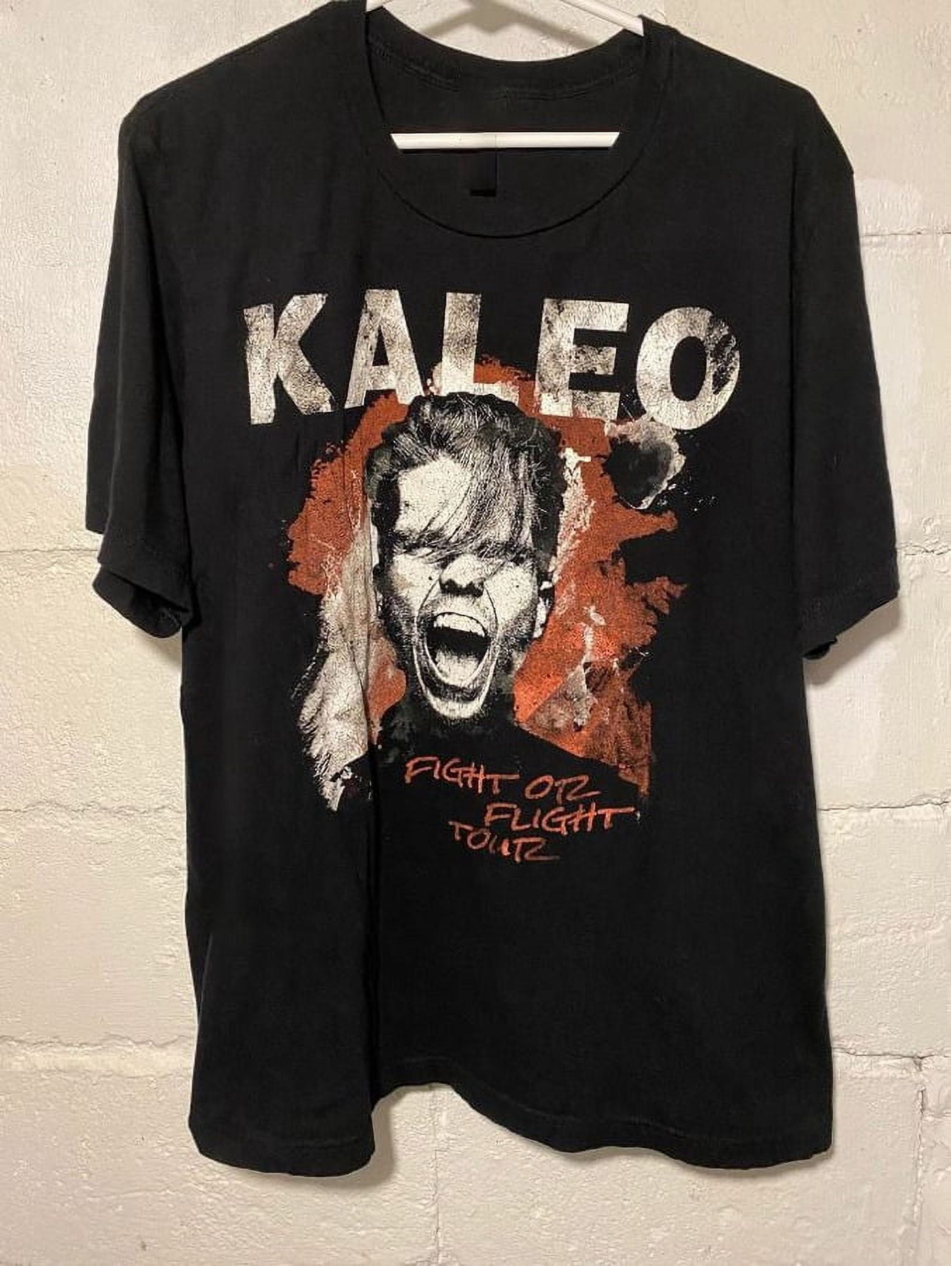 KALEO Band Fight Or Flight Tour Black All Size Shirt For Men Women ...