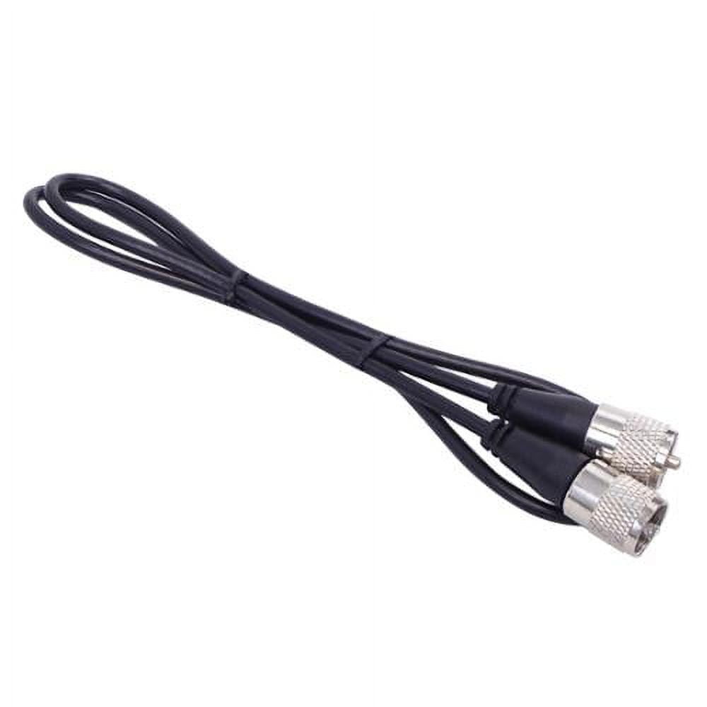 Kalibur 3 Foot Black Rg58A/U Coax Cable Assembly With Molded Pl259 ...
