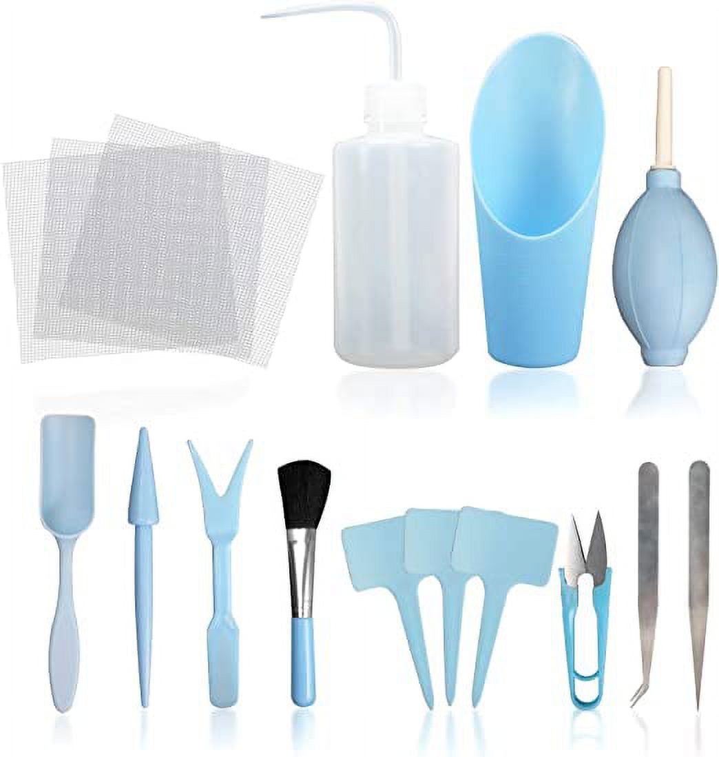 KALIM 12 Pieces Succulent Plant Tools, Mini Planting/Transplanting ...
