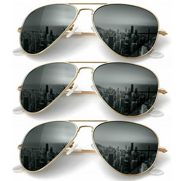 B.N.U.S Unisex Polarized Sunglasses, Corning Glass Lens & Flexible ...