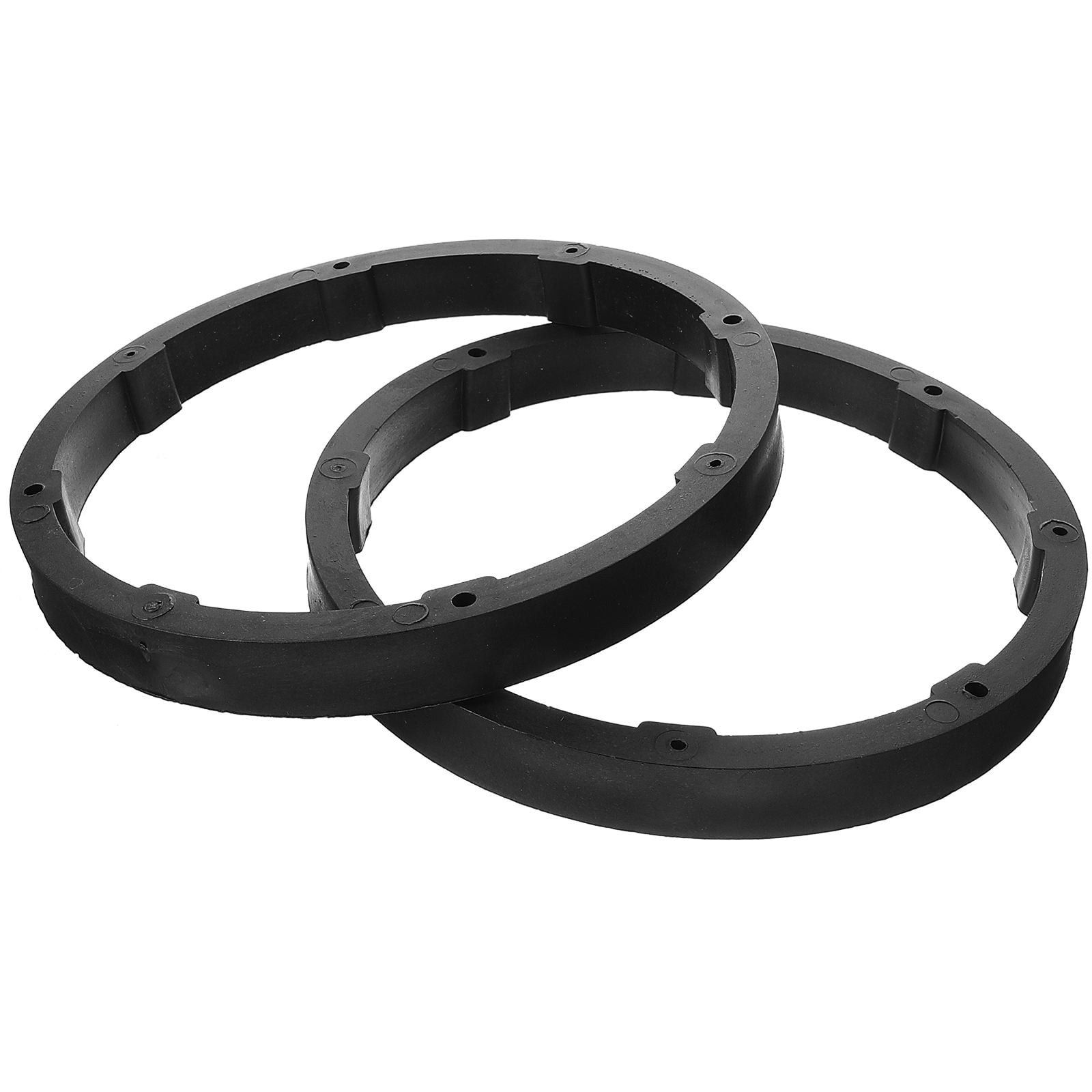 KALLORY Car Speaker Spacer Pads Plastic Black 1 Pair for Improved Audio ...