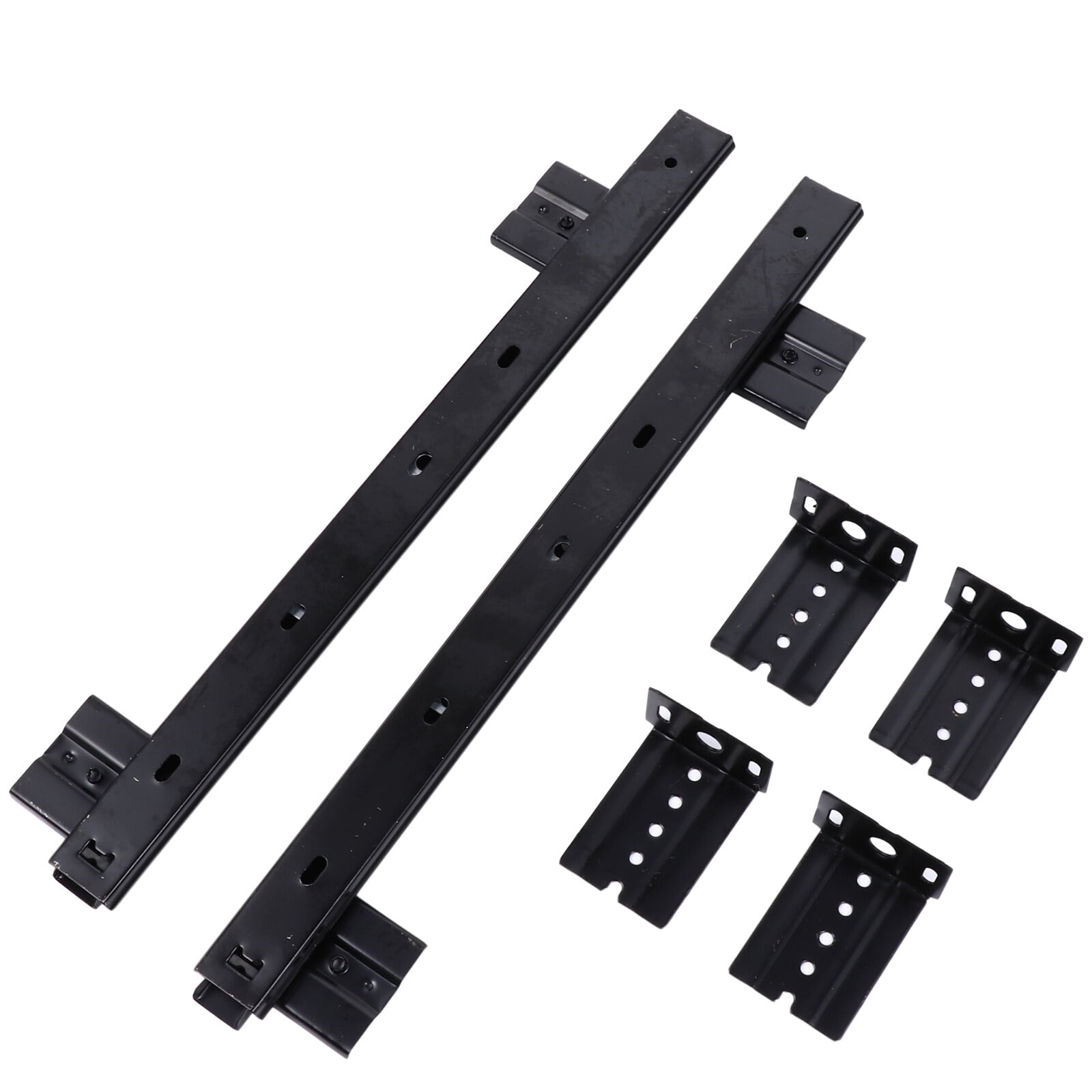 KALLORY 1 Pair Heavy Duty Sliding Rail for Desk Drawer Tracks Cold ...