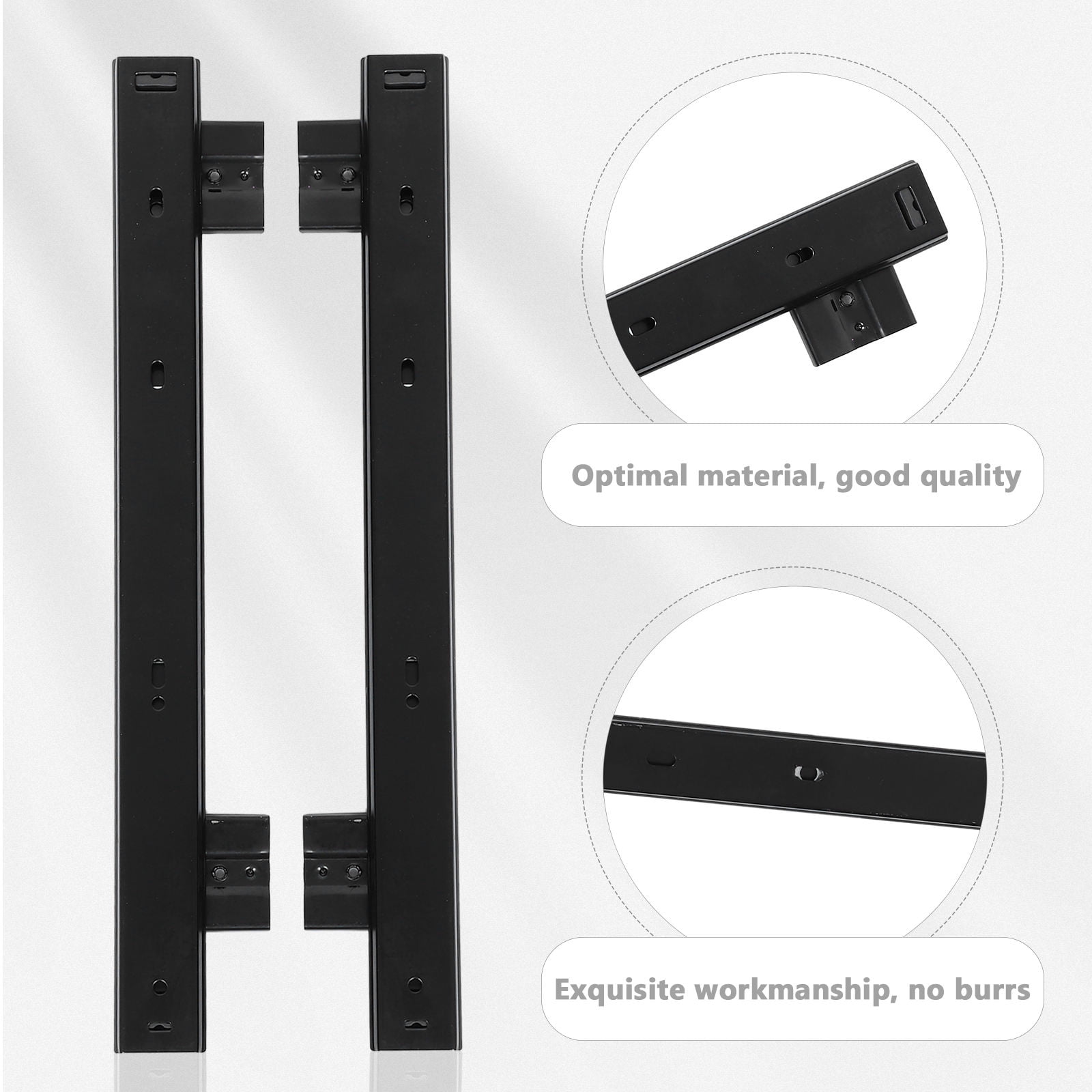 KALLORY 1 Pair Professional Cold-rolled Steel Keyboard Slide for Office ...