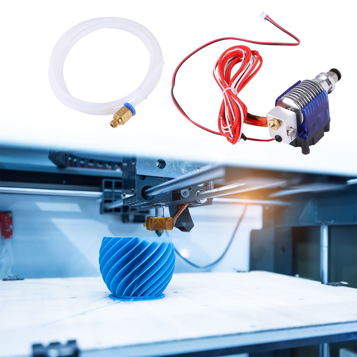 KALLORY 1 Set 3 Inch J-head Hotend Nozzle Kit For 3D Printing ...