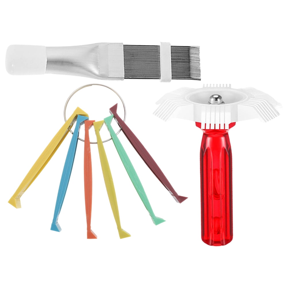 KALLORY 1 Set of Air Conditioner Condenser Comb Brush Set Fin Comb ...