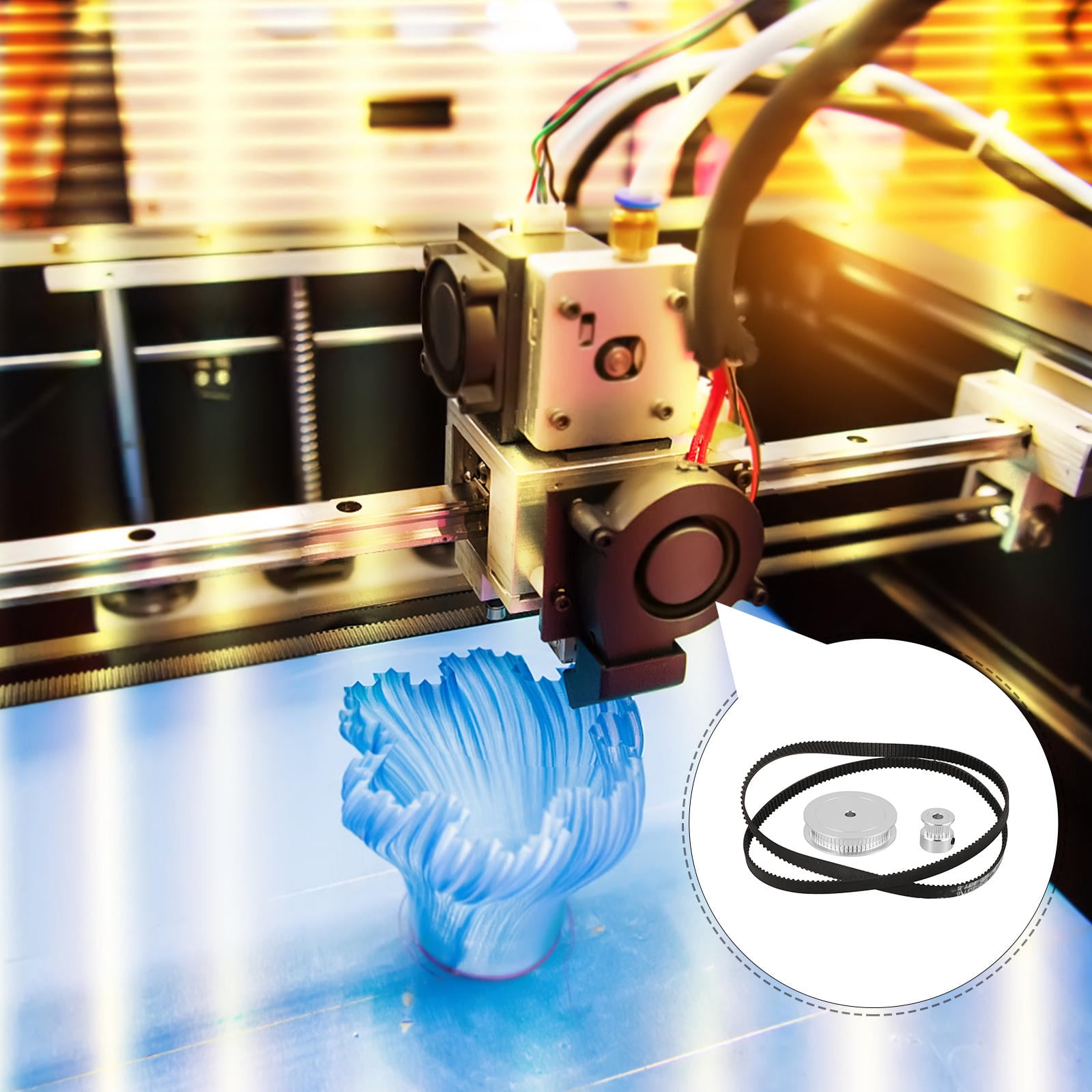 KALLORY 1 Set of Timing Pulley Wheel Teeth Timing Pulley Teeth ...