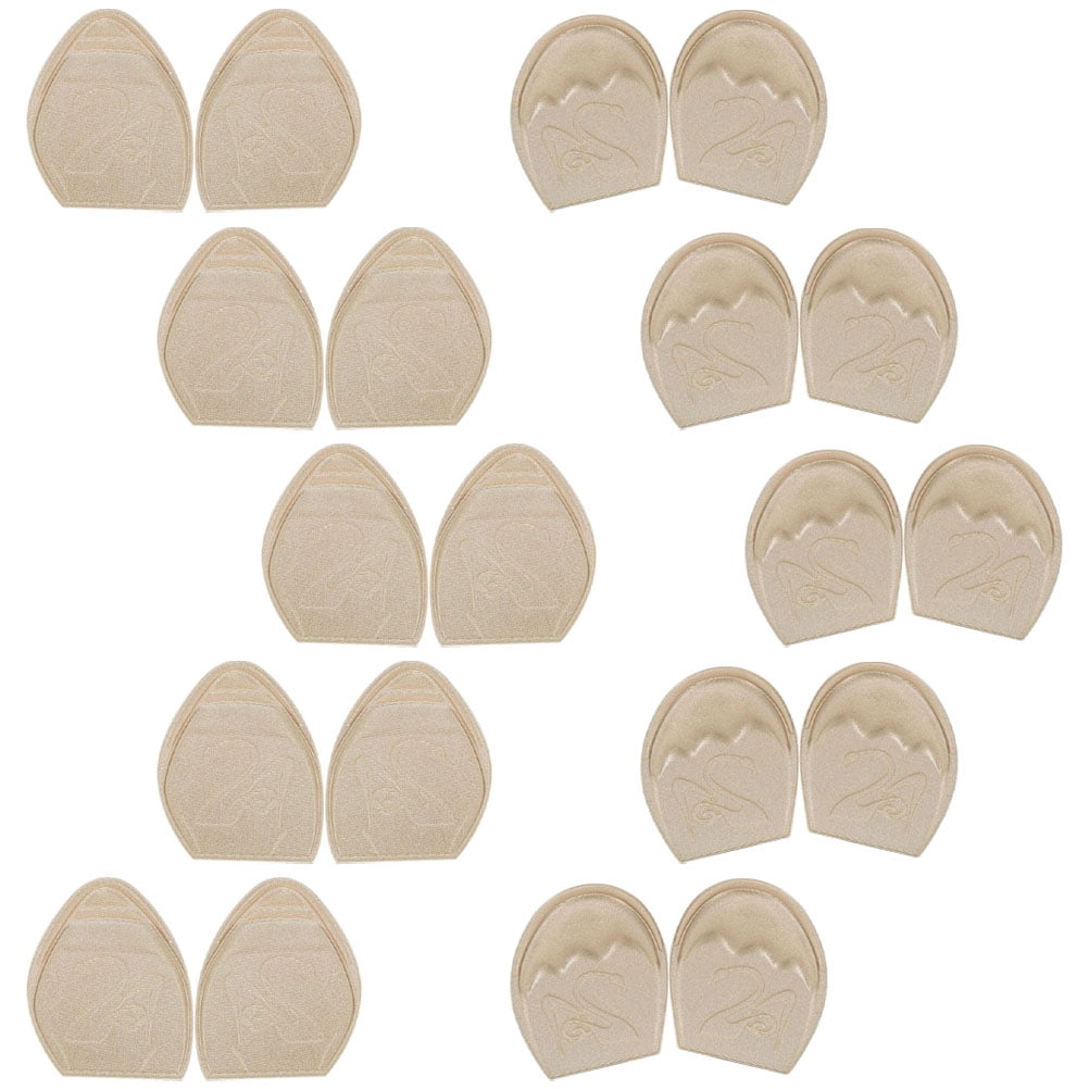 KALLORY 10 Pairs Toe Inserts for Shoes Round Tip and Pointed Tip ...