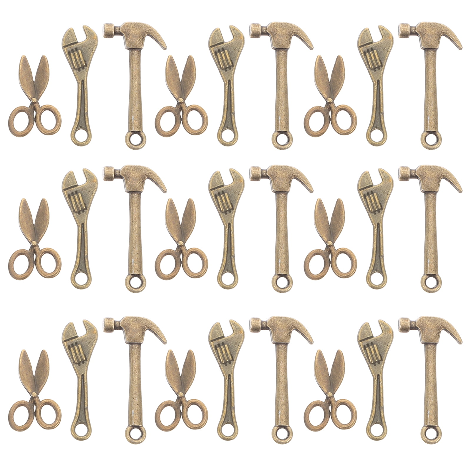 KALLORY 10 Sets Realistic Miniature Tool: Dollhouse Accessories For Diy ...