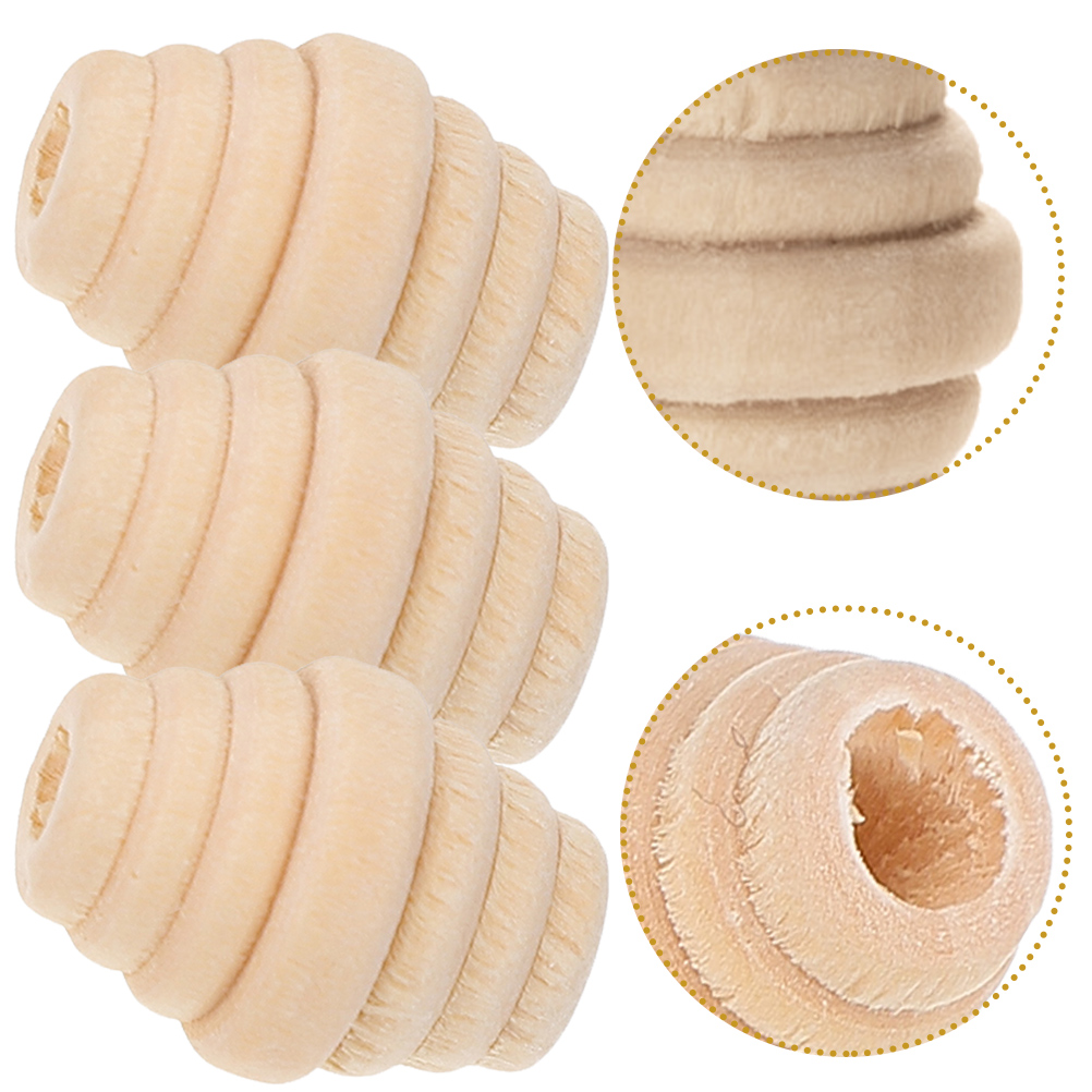 KALLORY 100 Pcs Number Making Wooden Bead String Accessories - Walmart.com