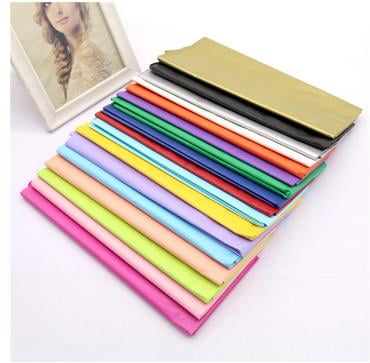 KALLORY 100pcs Assorted Colored Tissue Paper Sheets for Craft, Flower ...