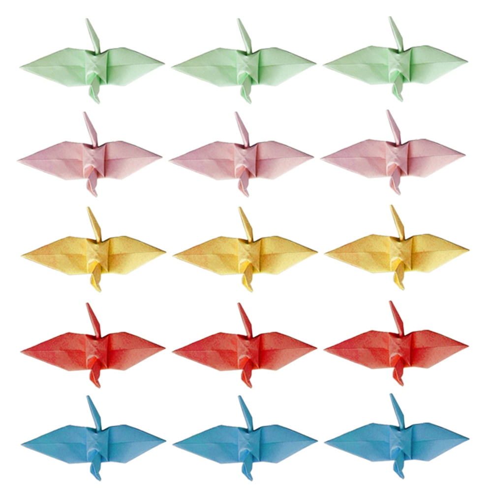 KALLORY Origami Paper Cranes Handmade Decor for Weddings and Festive ...