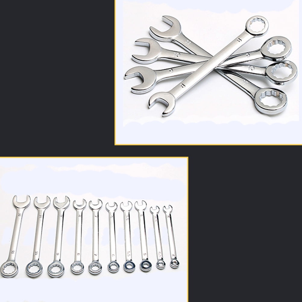 KALLORY 10Pcs Open Wrench Set in Multi Color for Tool - Walmart.com