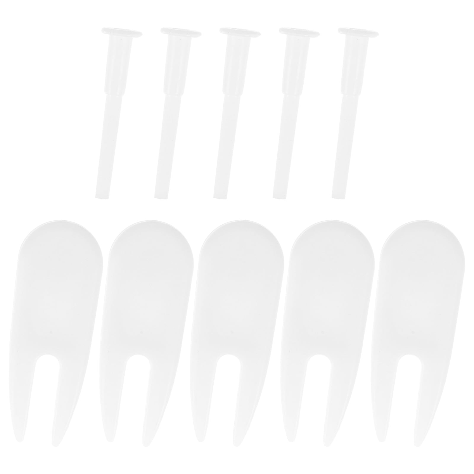 KALLORY 10Pcs Set Exercise Ball Plug for Sealing and Inflation Material ...