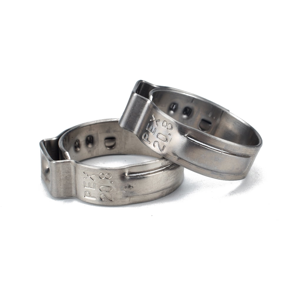 KALLORY 10Pcs Steel Hose Clamps for Securing Fuel Lines 7X7In - Walmart.com