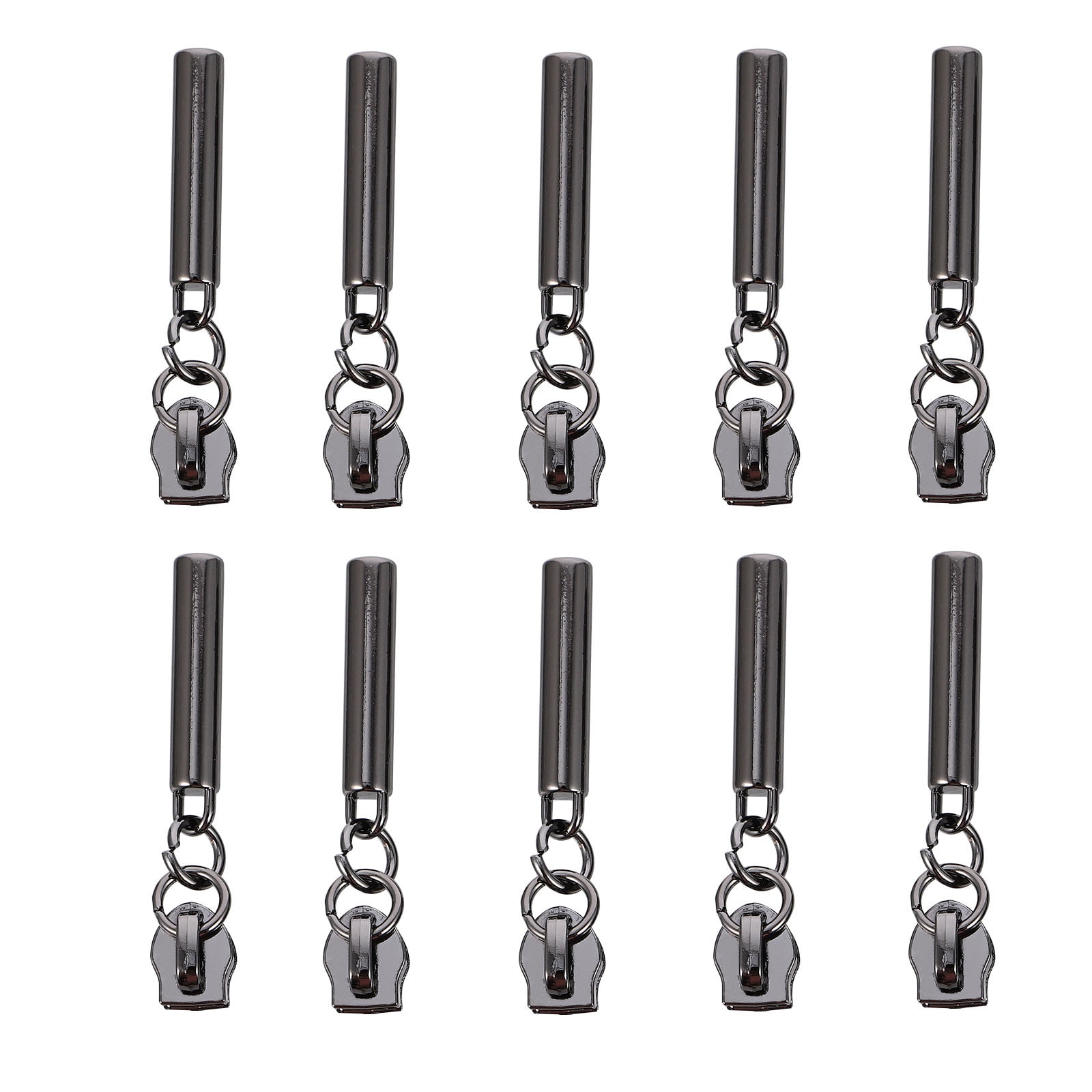 KALLORY 10Pcs Zipper Puller for Luggage and Backpacks Durable Zinc ...