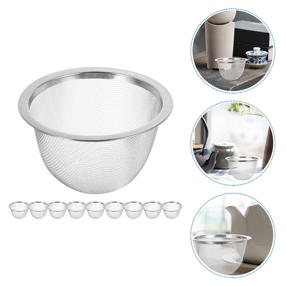 KALLORY Stainless Steel Tea Infuser Fine Mesh for Loose Leaf Tea ...