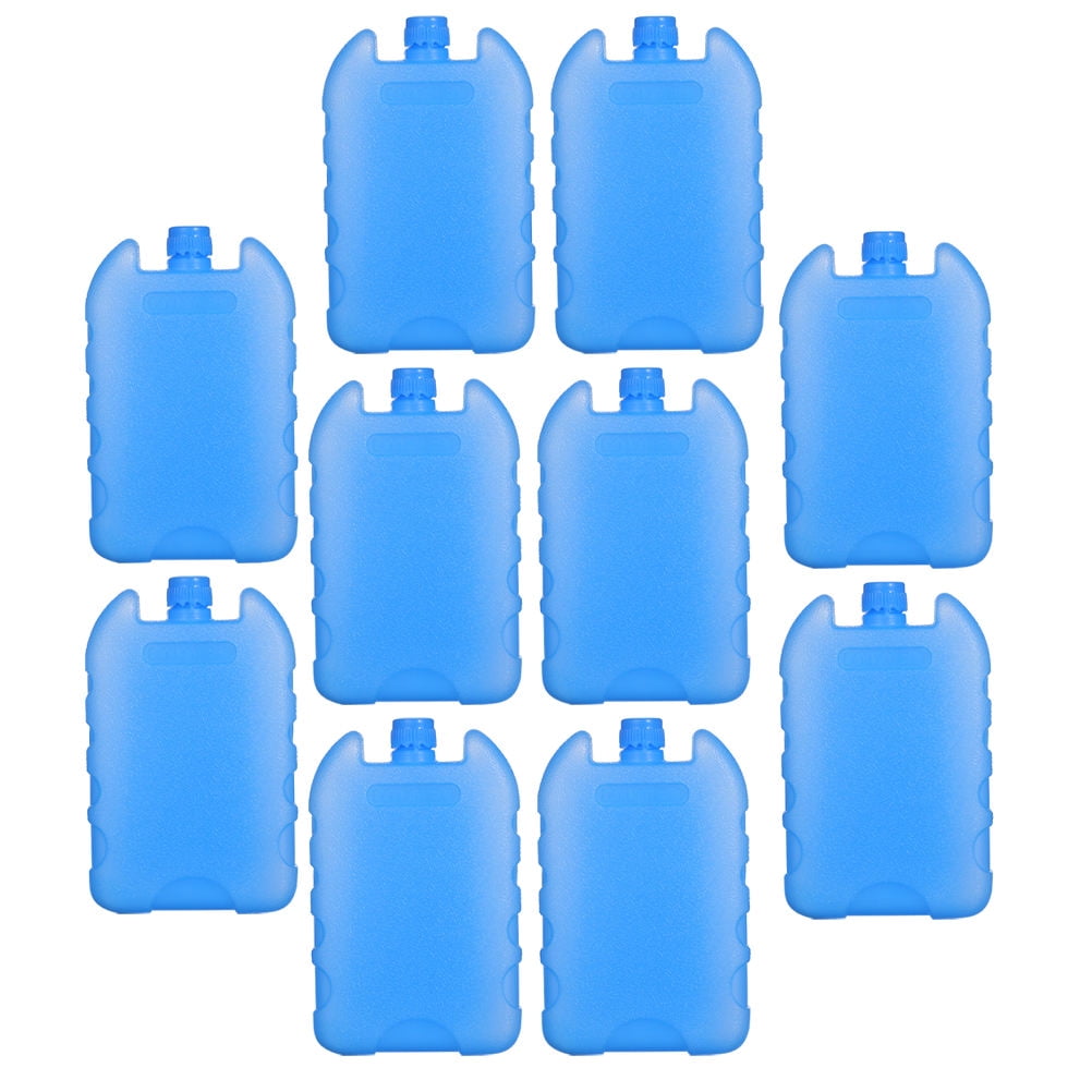 KALLORY 10pcs Ice Packs For Coolers Freezer Packs Ice Block Cooler Ice ...