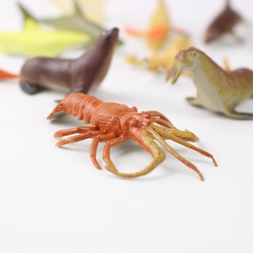 KALLORY 12 Pcs Marine Animal Model Sea Animal Figure Toy Set - Walmart.com