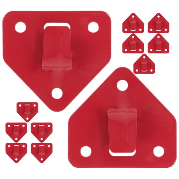 KALLORY 12Pcs Wall Fire Extinguisher Brackets Wall Fire Extinguisher ...