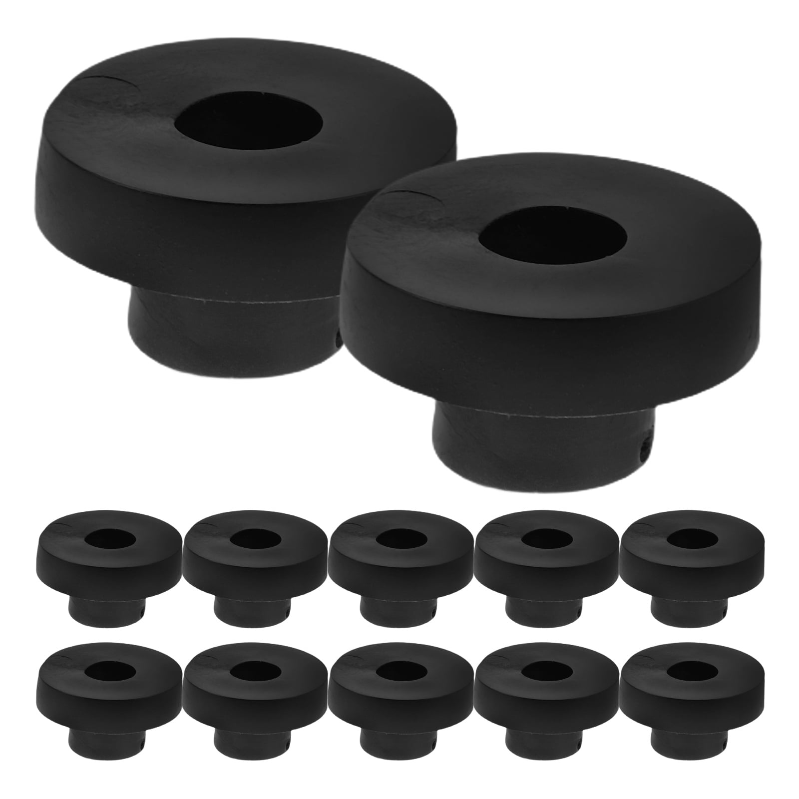 KALLORY 12pcs Gas Tank Bushings for Lawn Mower - Rubber Grommets to ...