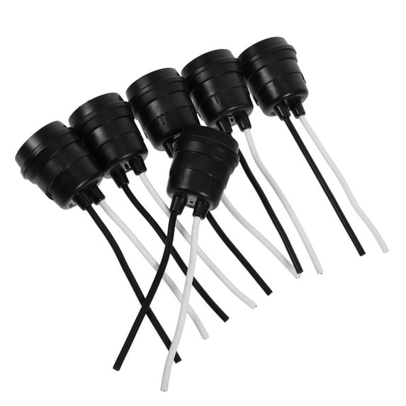 KALLORY 12pcs Outdoor E27 Lamp Holder: Garden Waterproof Light Socket ...