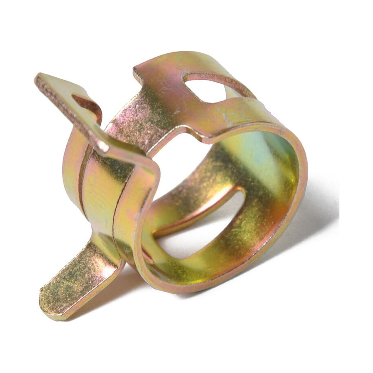 KALLORY 160Pcs Golden Hose Clamp Assortment Kit for Air and Fluid Line ...