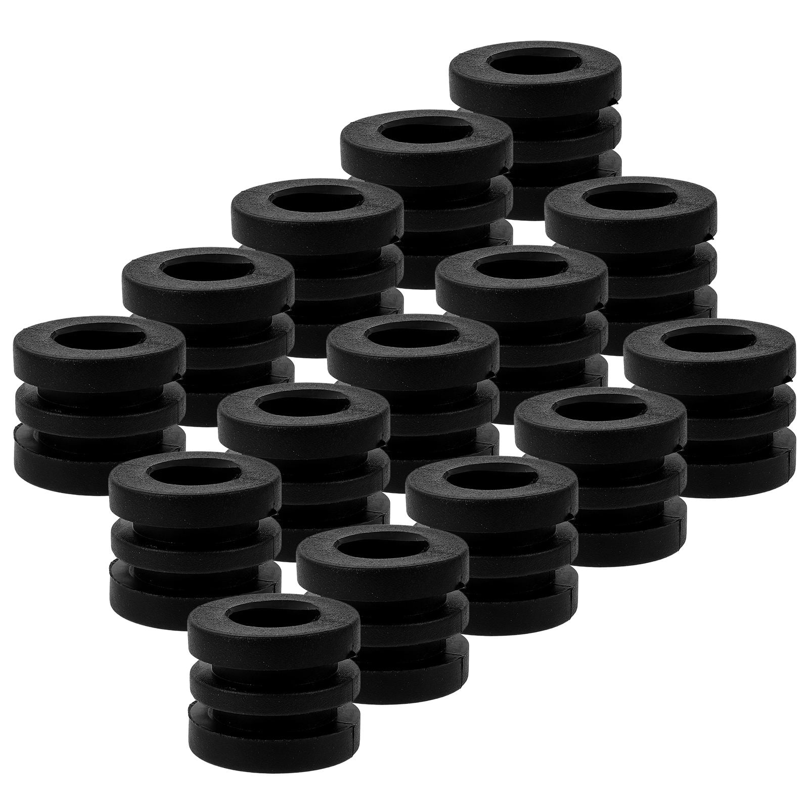 KALLORY Foosball Table Parts Plastic Black Washers for DIY Universal ...