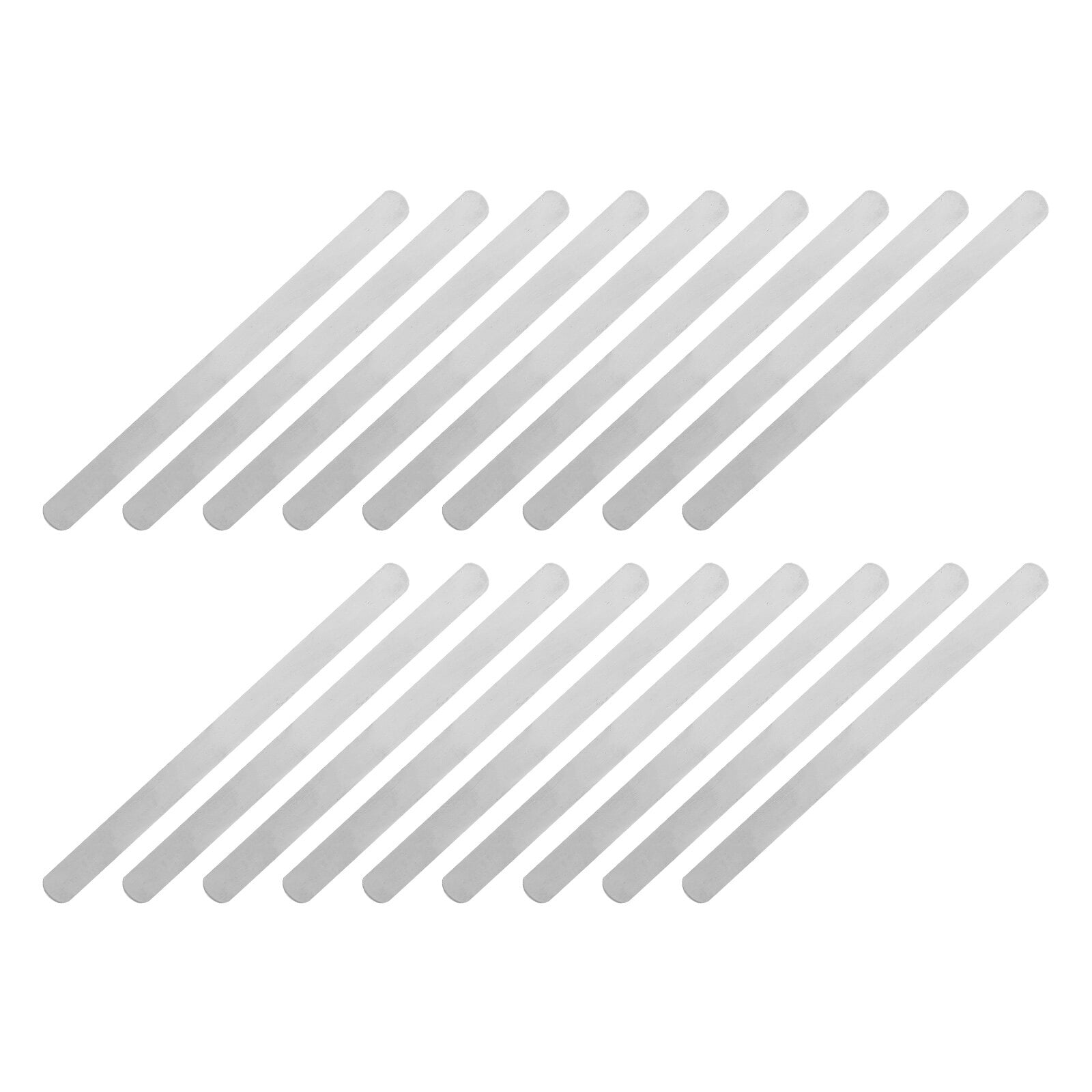 KALLORY 18Set Blank Dome Bracelet Inner Cores Silver Cuff for Diy ...