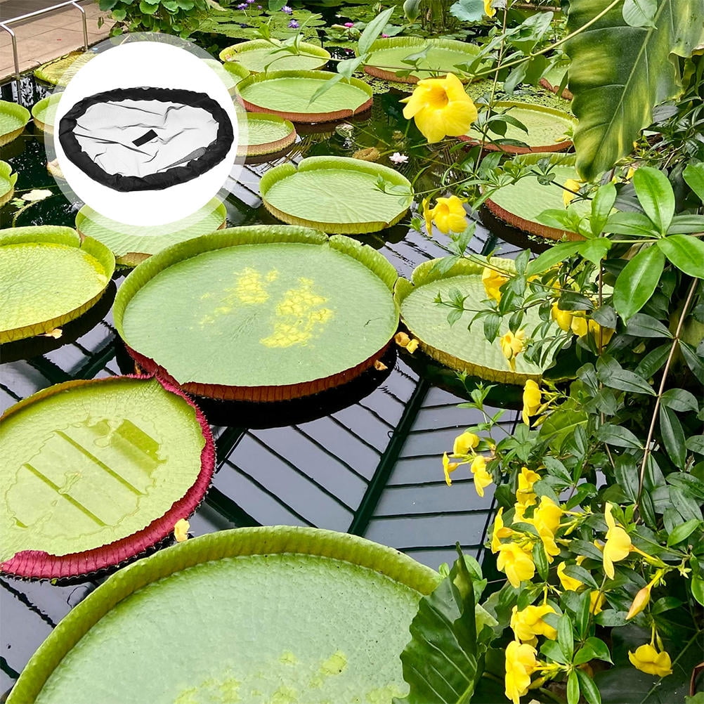 KALLORY 1Pack Black Floating Island for Pond Maintenance and Water ...