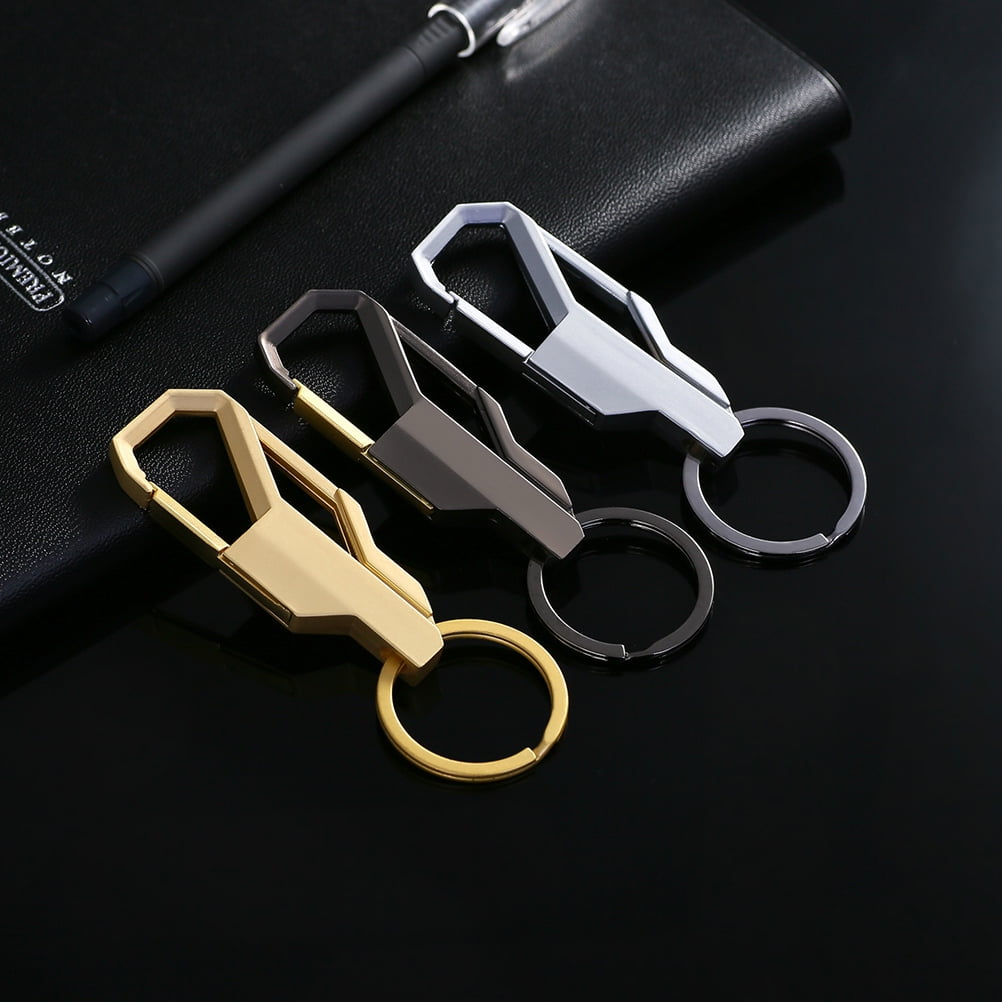 KALLORY 1Pack Creative Car Keychain for Men with Black Alloy Material ...