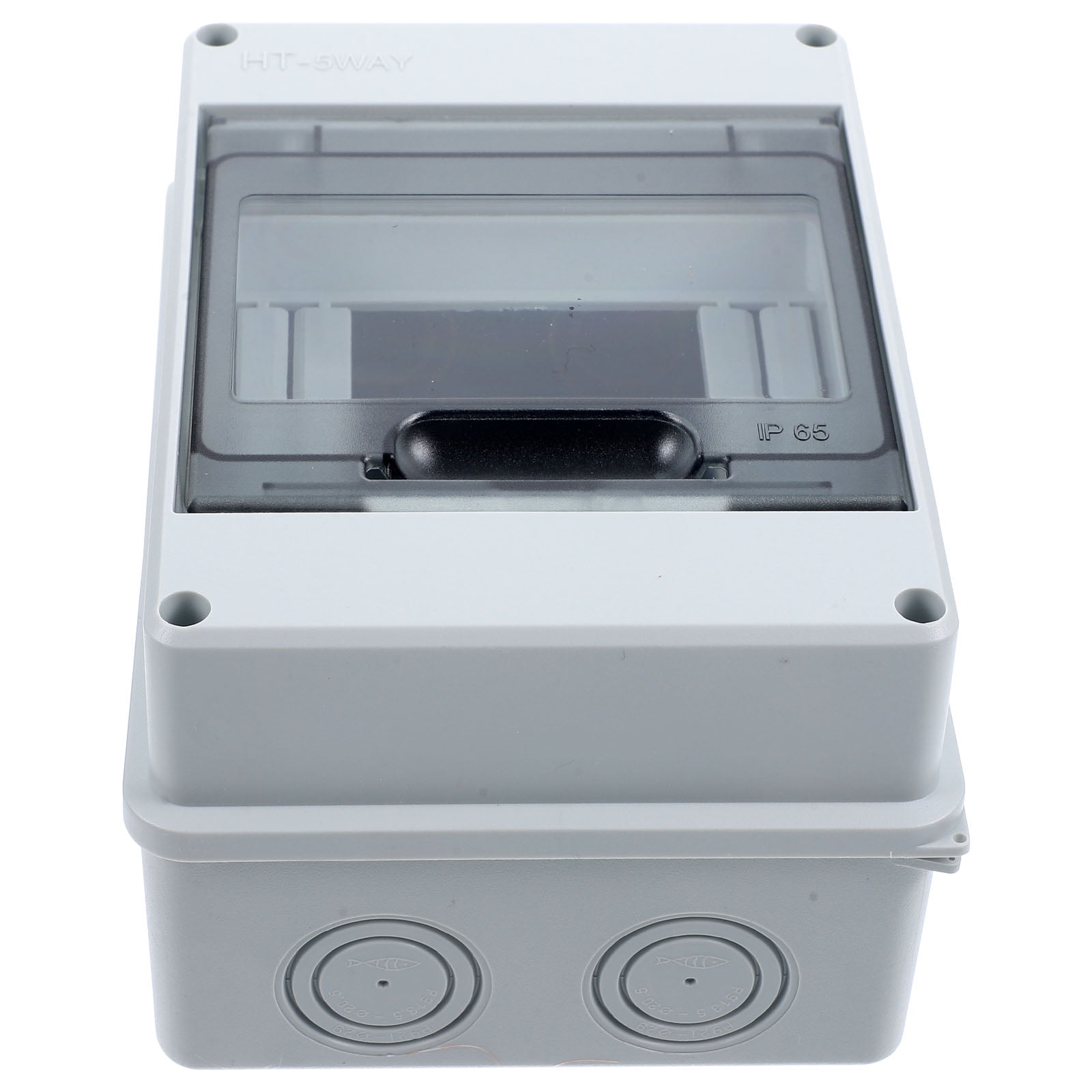 KALLORY Weatherproof Electrical Box Distribution Box Grey ABS 1Set ...