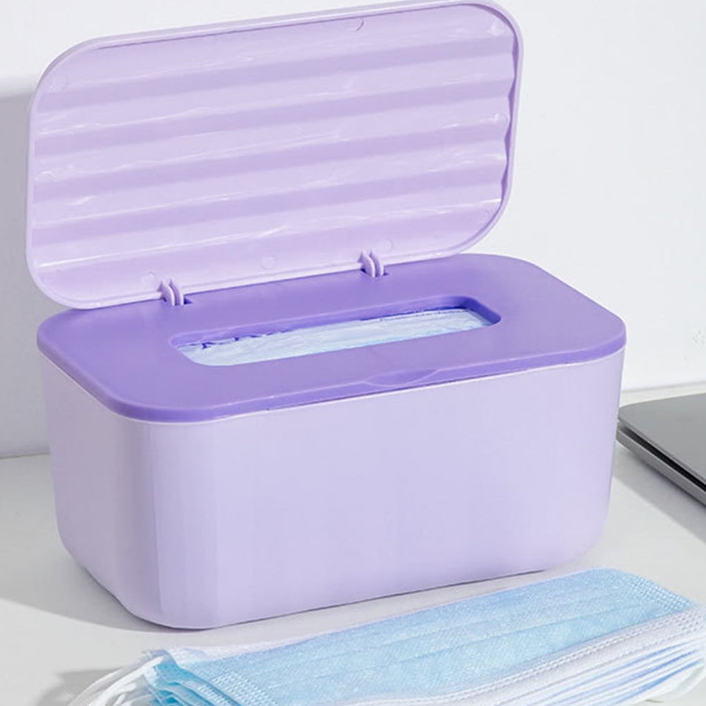 KALLORY 1Pack Plastic Tissue Box Cover For Living Room And Cafes 7.86X4 ...