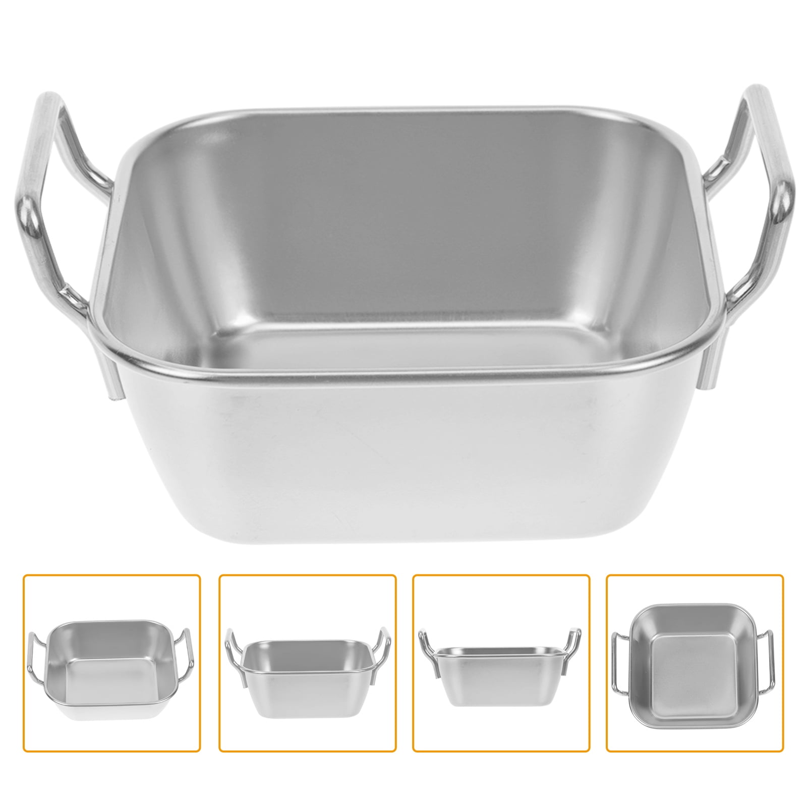KALLORY 1Pack Stainless Steel Serving Tray for Catering Industry French ...