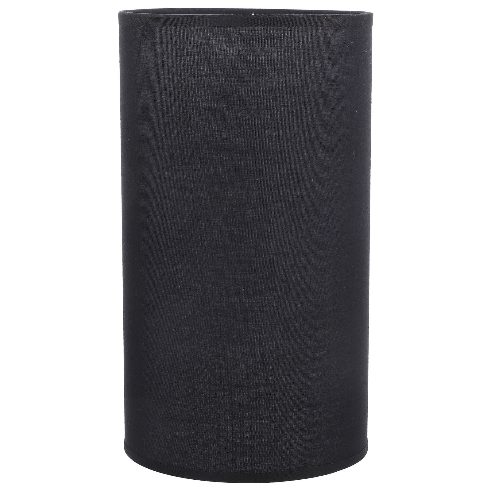 KALLORY 1Pack Tall Narrow Black Lamp Shade Fabric Light Bar Covers for ...
