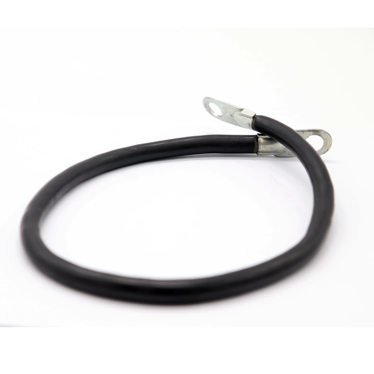 KALLORY 1Pcs 19.7In Black Resin Jumper Cables for Vehicle Emergency and ...