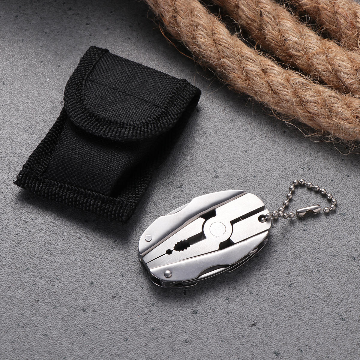 KALLORY 1Pcs Compact Mini Multifunction Pliers for Outdoor and Daily ...