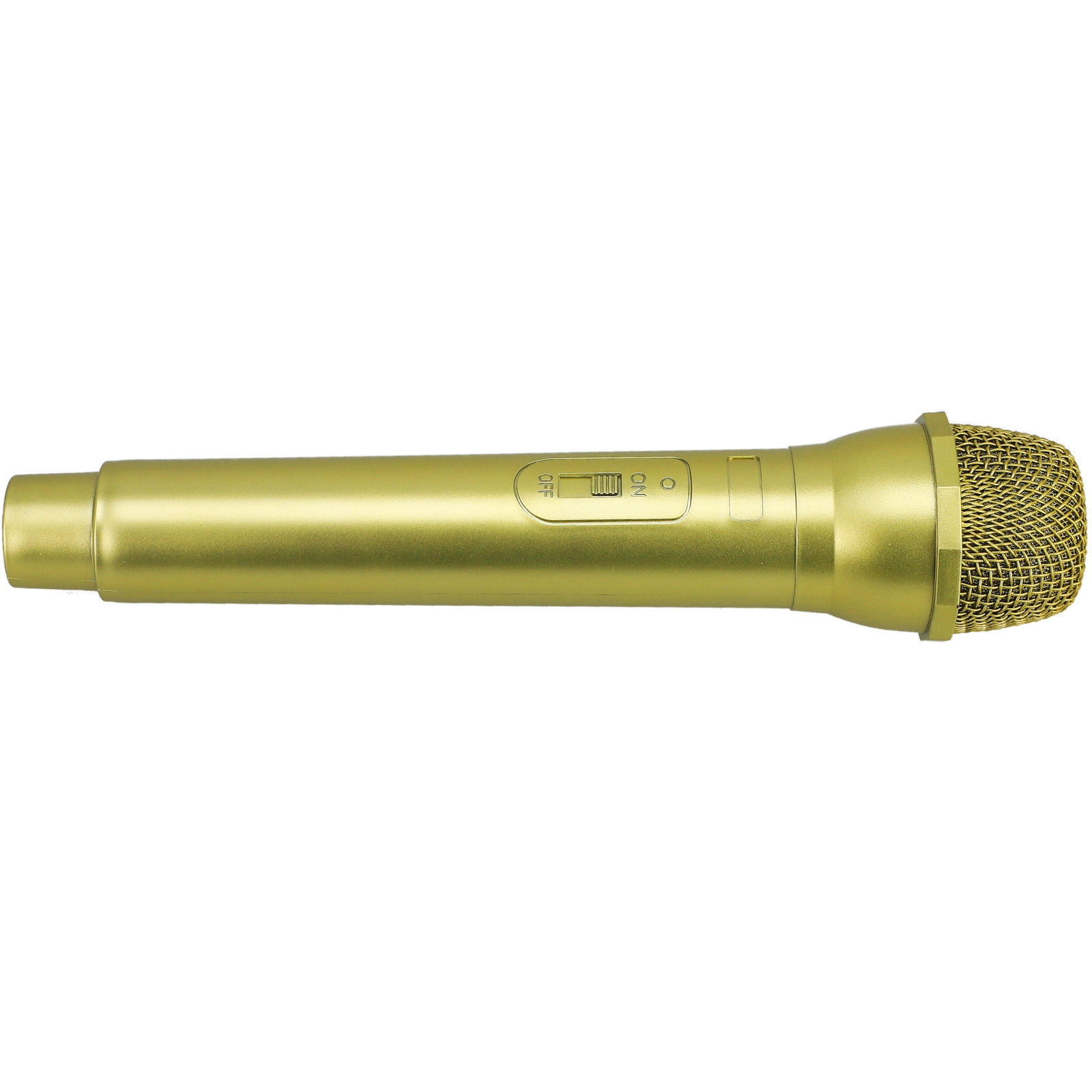 KALLORY 1Pcs Golden Cylindrical Microphone for Kids Performance ...