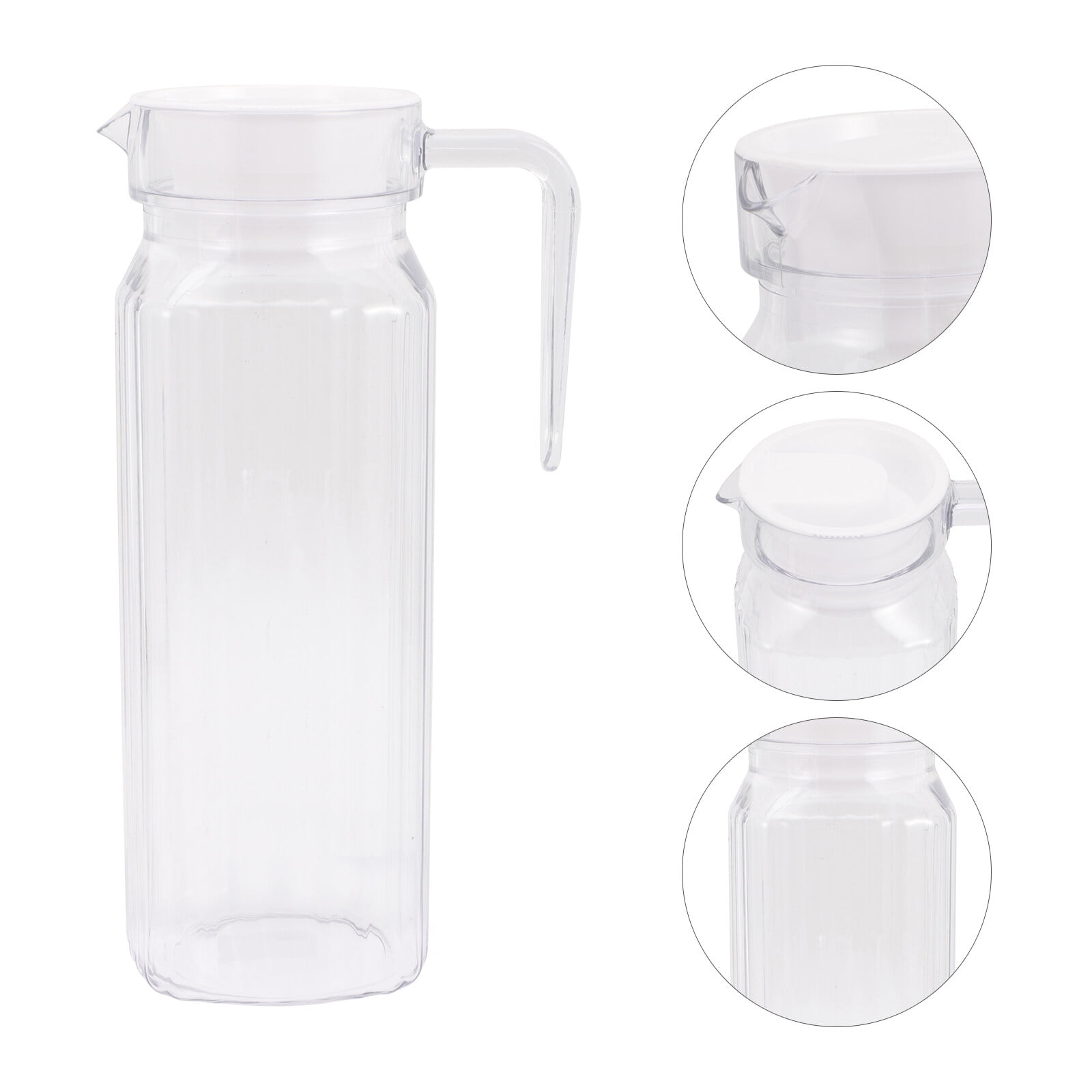 KALLORY 1Pcs Large Capacity Juice Jug for Cold Water Storage and ...