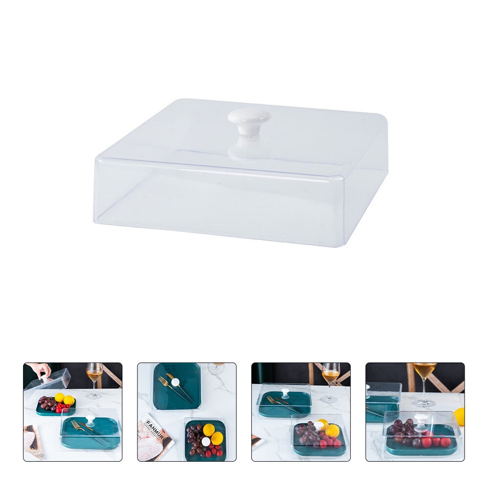 KALLORY 1Pcs Must Haves Microwave Oven Splash-proof Cover Transparent ...