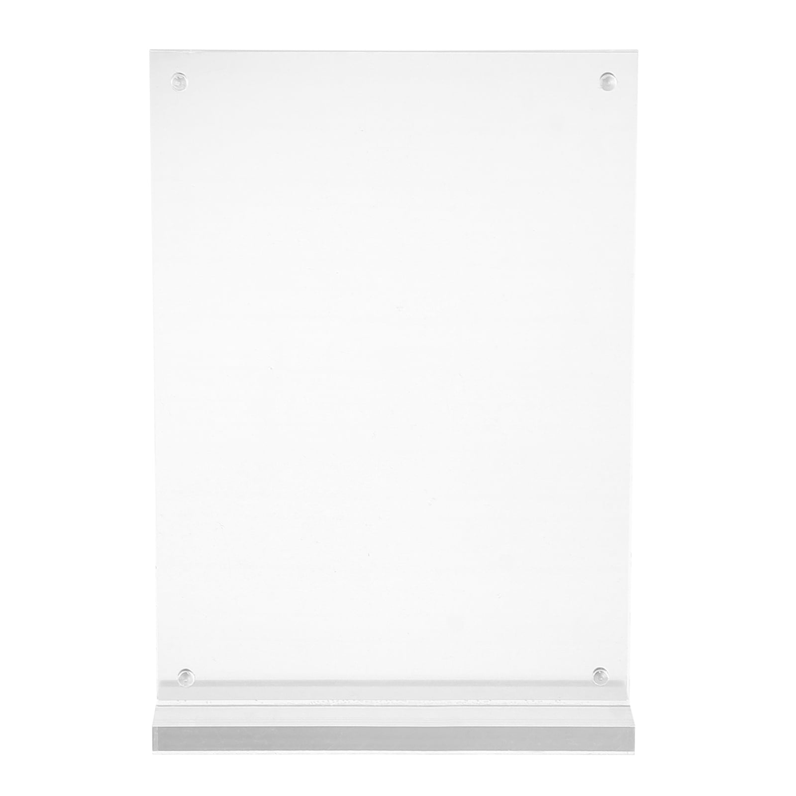 KALLORY 1Set Acrylic T-shaped Transparent Display Holder for Price Tag ...