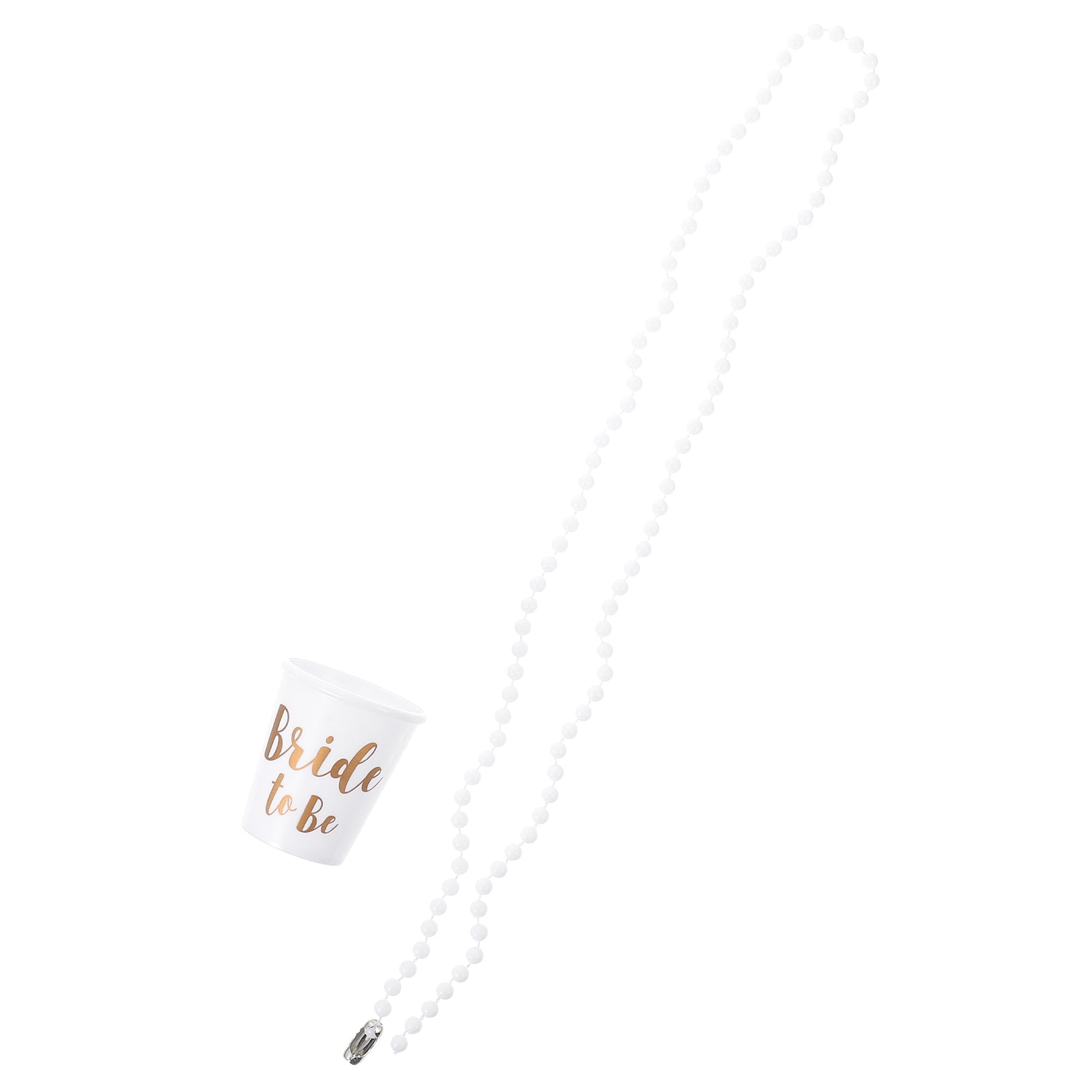 KALLORY 1Set Bachelor Party Chain Cup Decorative White Plastic for Men ...