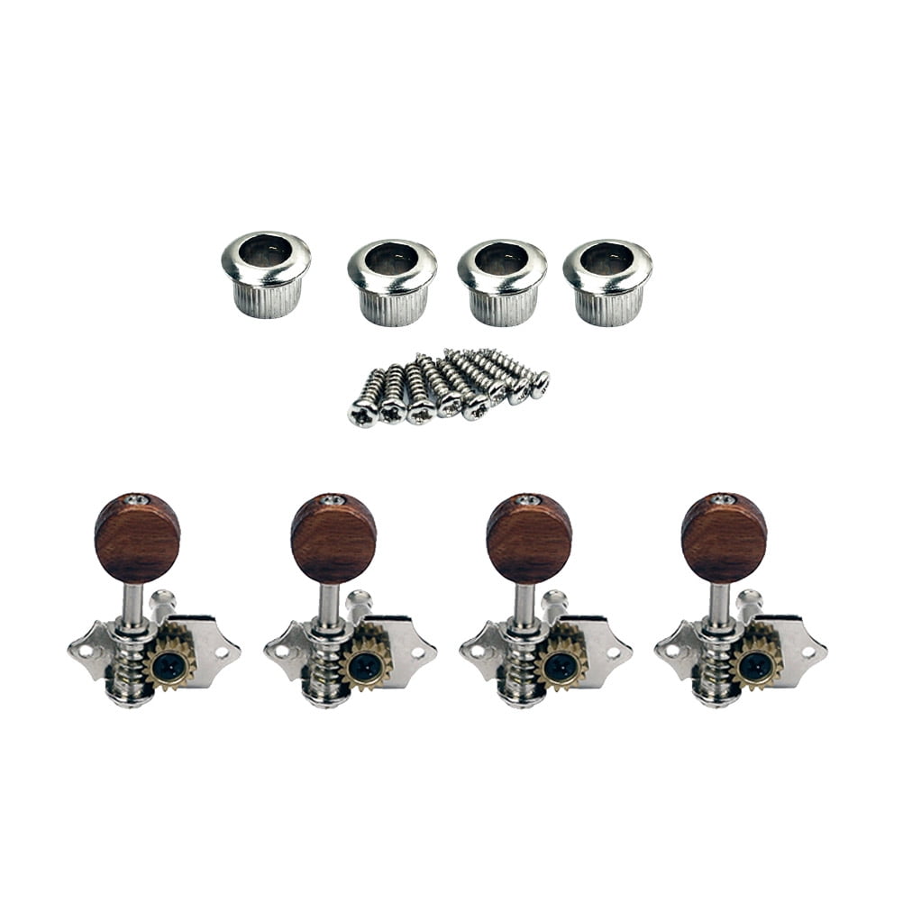 KALLORY 1Set Bamboo Bass Guitar Tuning Pegs For String Fixing Sound ...