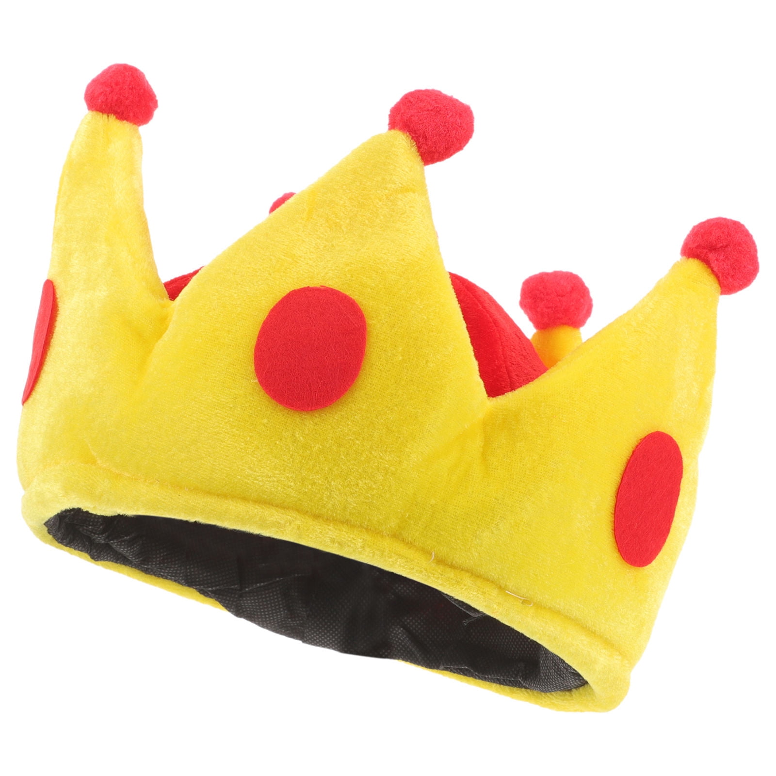 KALLORY 1Set Crown Hat for Women Fabric Comfortable to Wear Party Style ...
